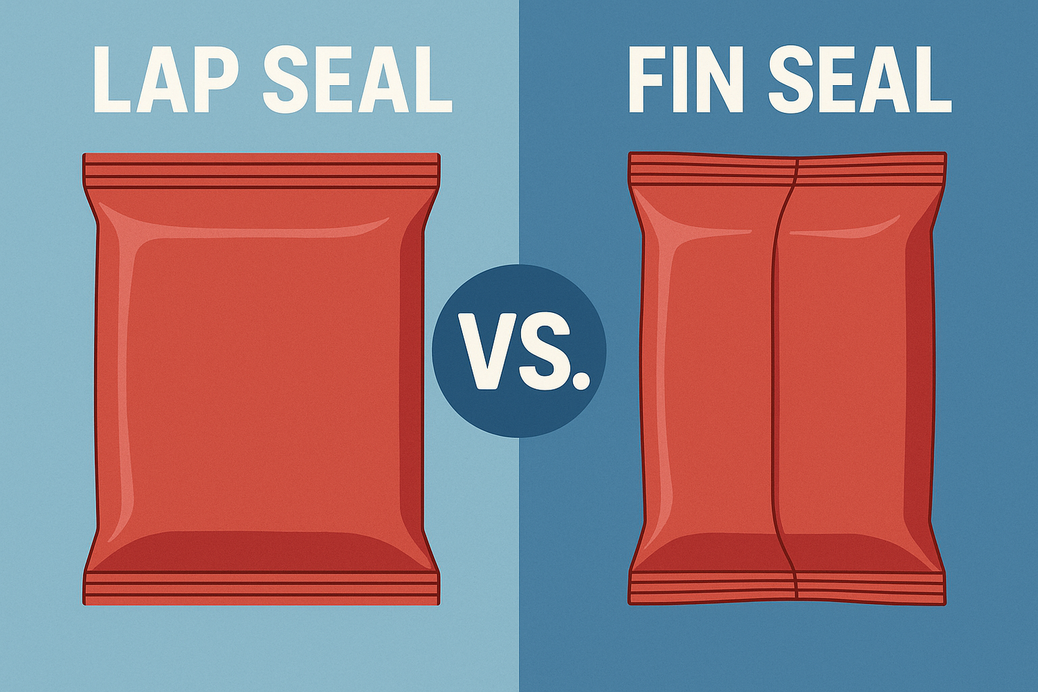 Lap Seal vs Fin Seal in Product Packaging – The Pouch Shop